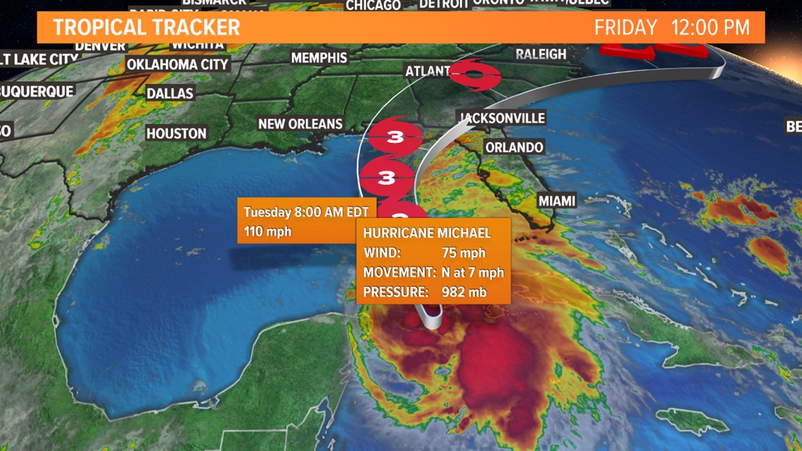 Hurricane Michael forms quickly as it heads to Florida | abc10.com