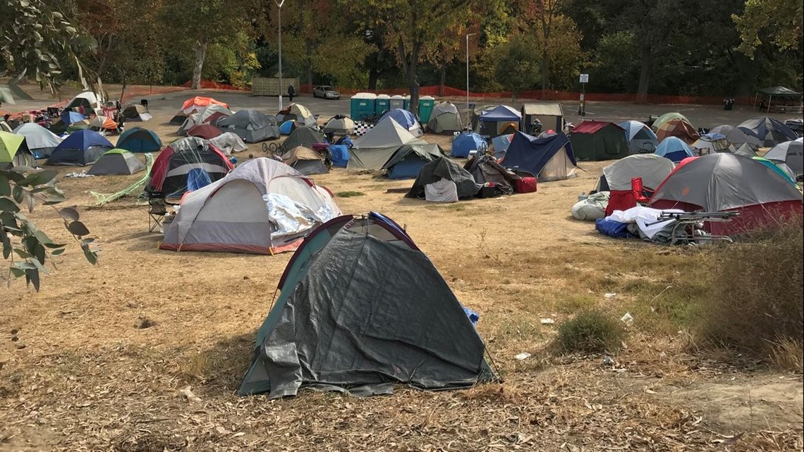 Modesto's Beard Brook Park closing, forcing hundreds of homeless to ...