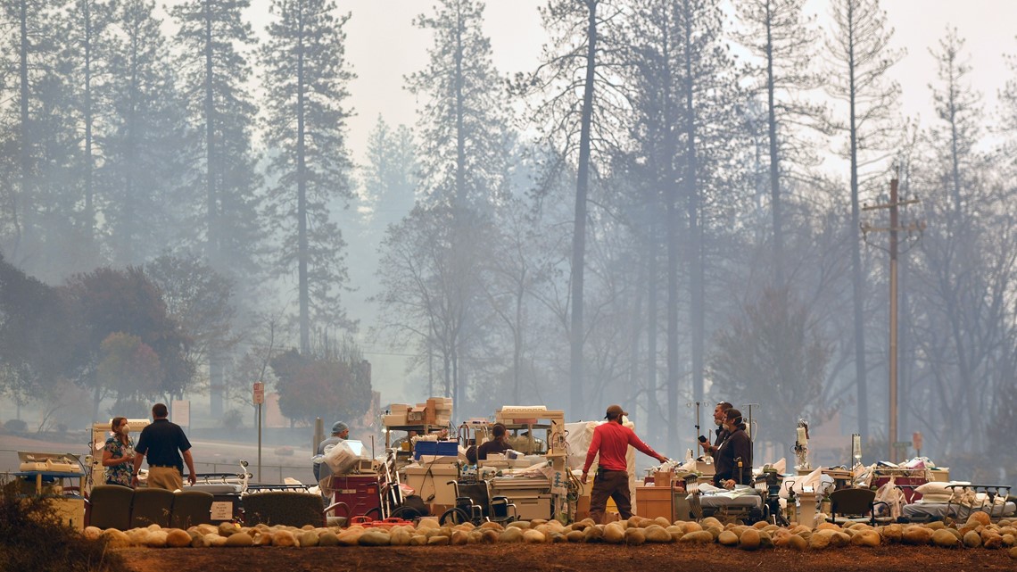 Camp Fire: Videos and photos from Butte County, California wildfire ...