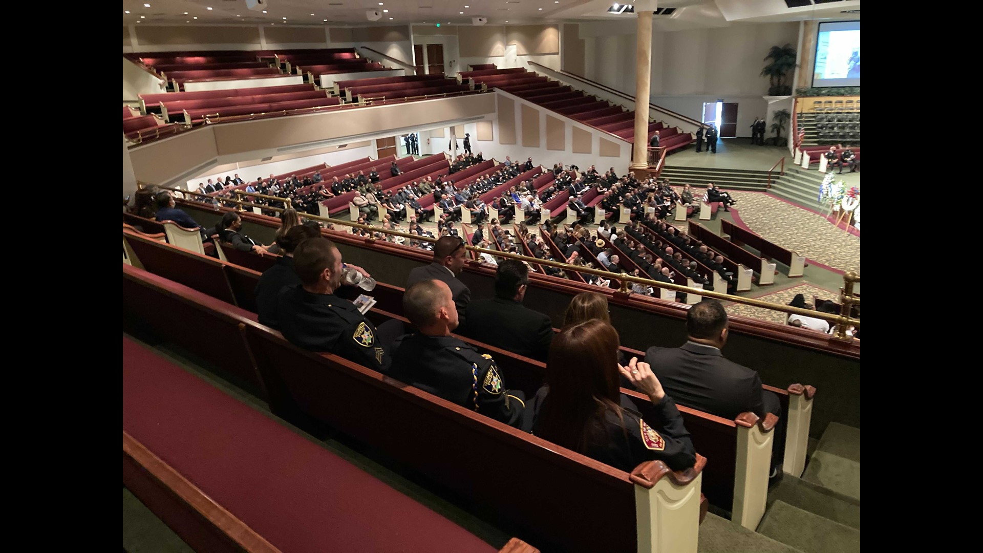Memorial service and procession for Officer Jimmy Inn | abc10.com