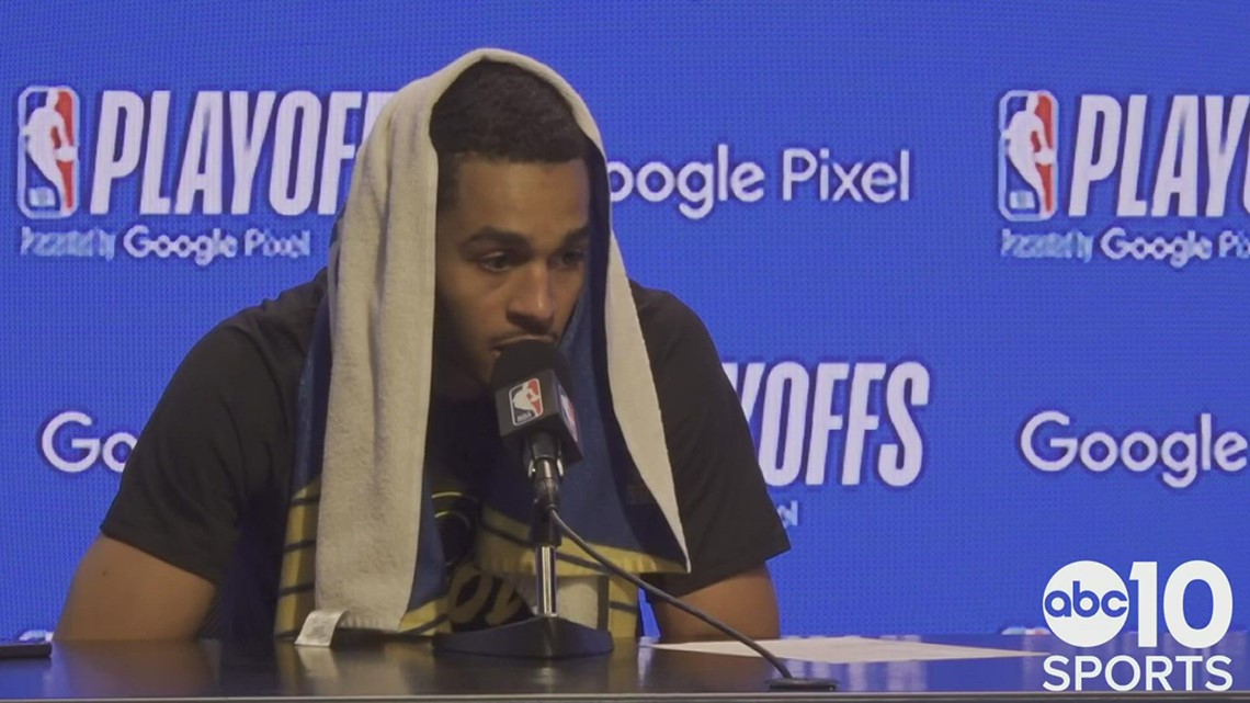 Jordan Poole on the Warriors 126-106 win over the Nuggets in Game 2 ... Jordan Poole on the Warriors 126-106 win over the Nuggets in Game 2 ...
