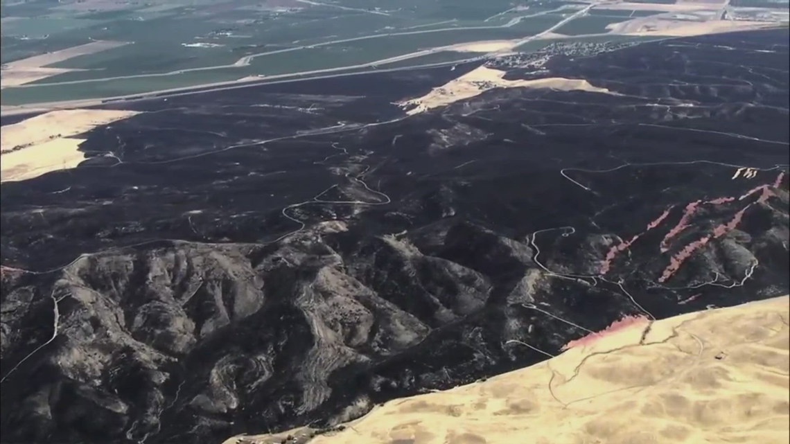 Corral Fire aerials | abc10.com