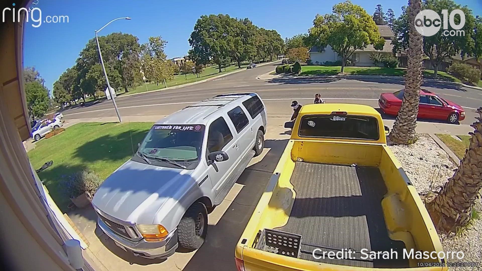 Video | Catalytic converter thieves confronted with paintball guns in ...
