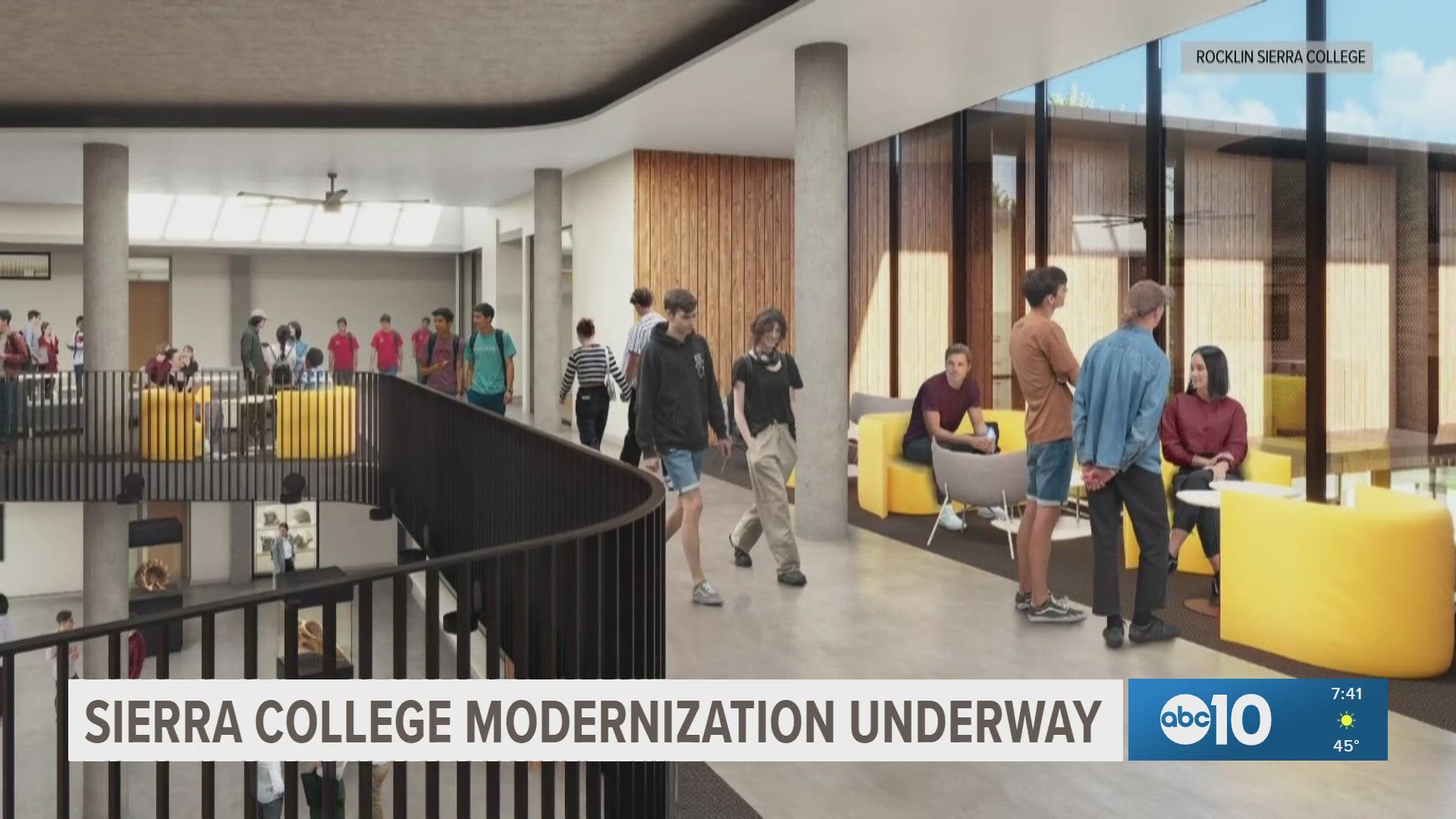 Sierra College modernization underway | abc10.com