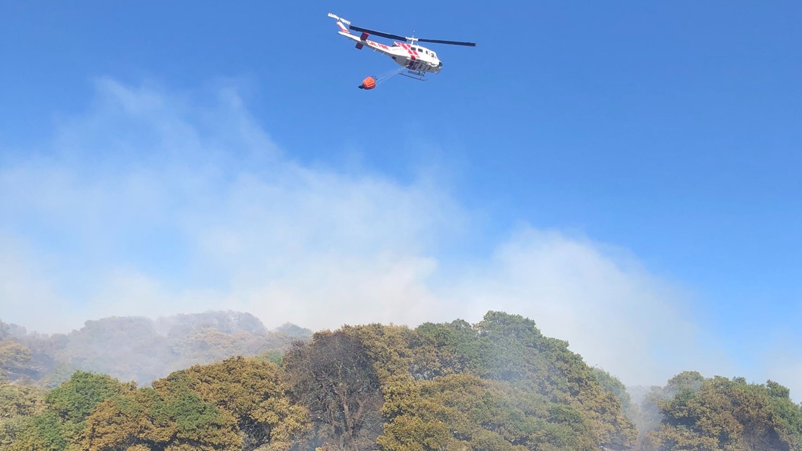Fire burning in Solano County near Fairfield, prompts evacuations ...