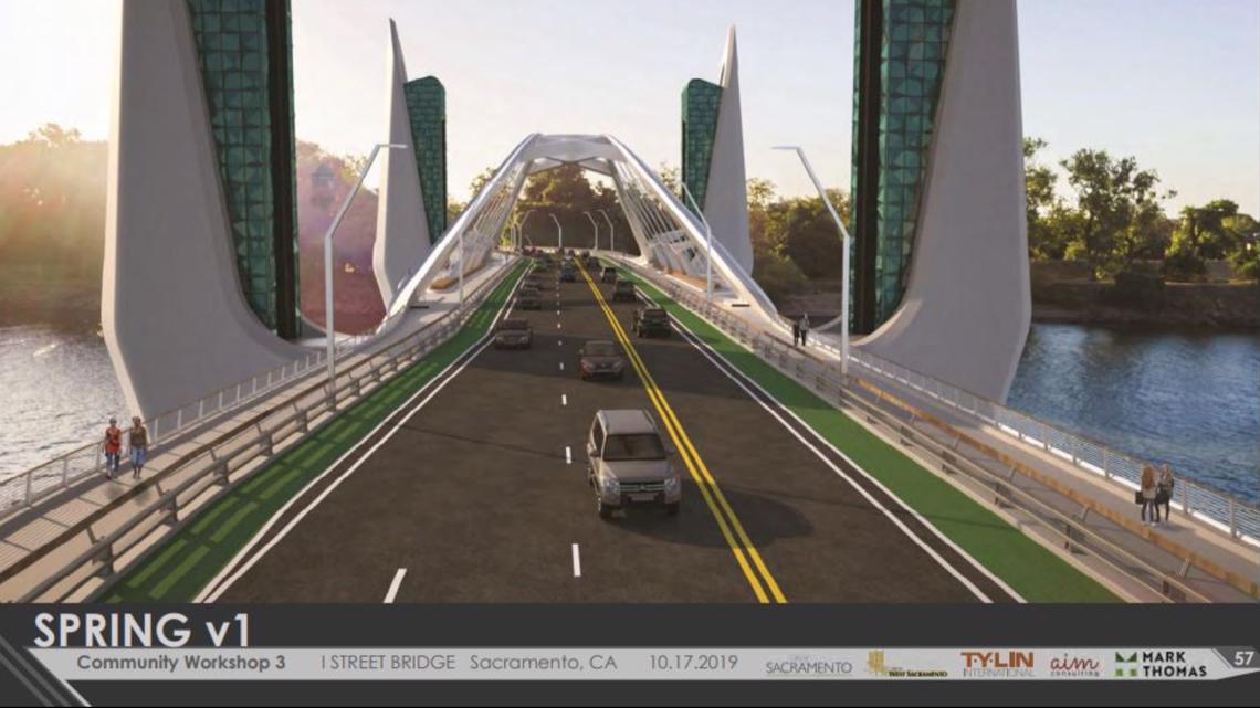 Photos: Artist renderings of the I Street Bridge remodel | abc10.com
