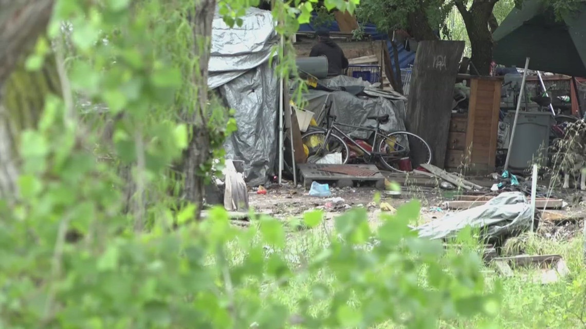Stockton clears long-standing homeless encampment Spanos Park | abc10.com