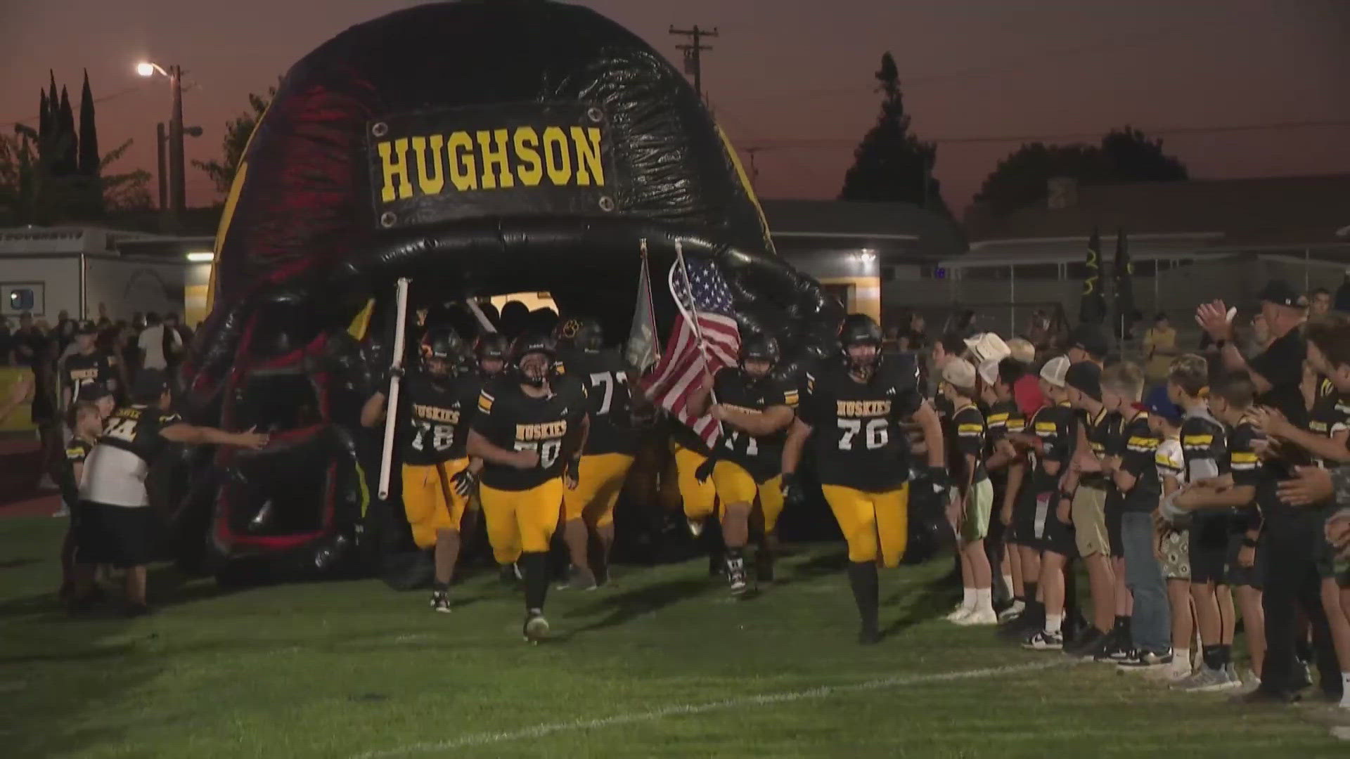 High School Football: Ripon Christian vs. Hughson — Highlights | abc10.com