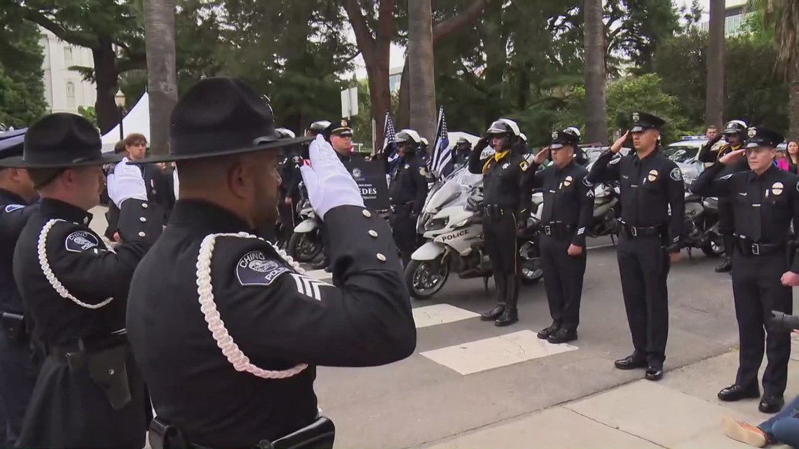 Elk Grove Officer Ty Lenehan honored at California Peace Officers ...