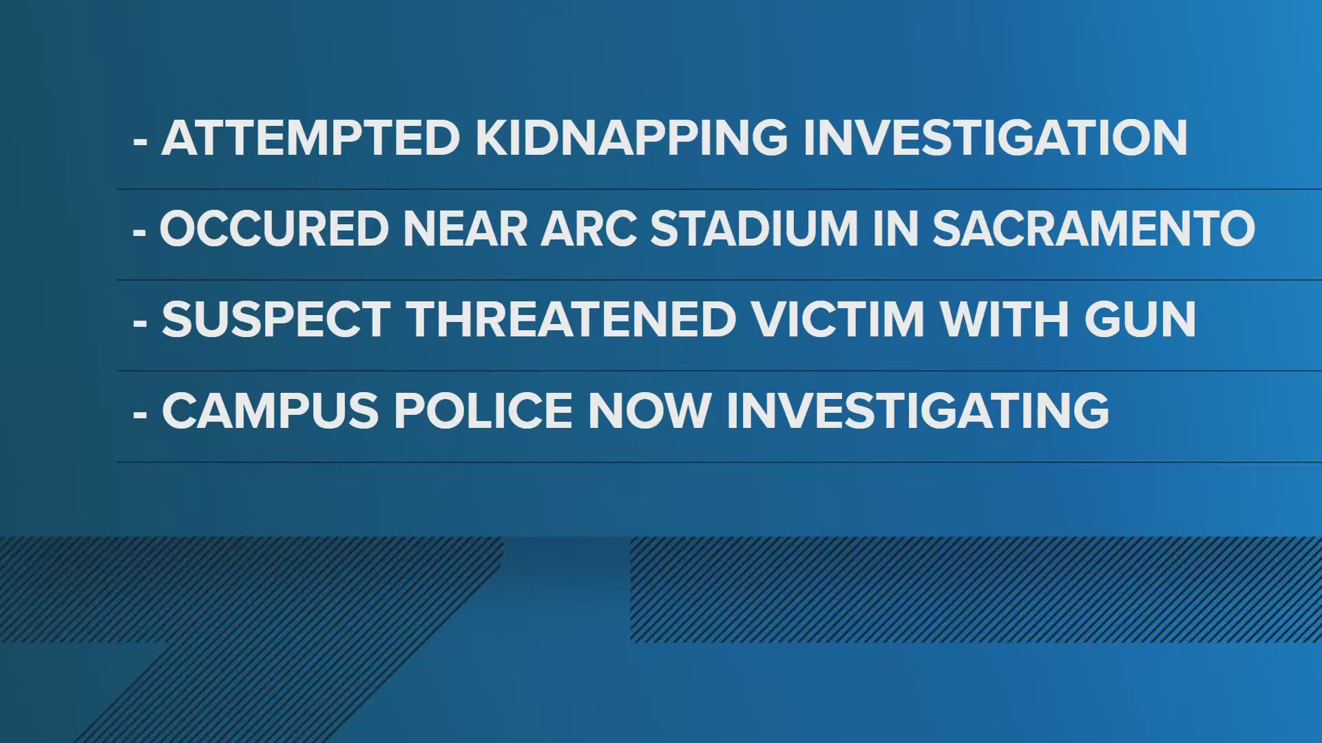 Student reports attempted kidnapping near American River College ...
