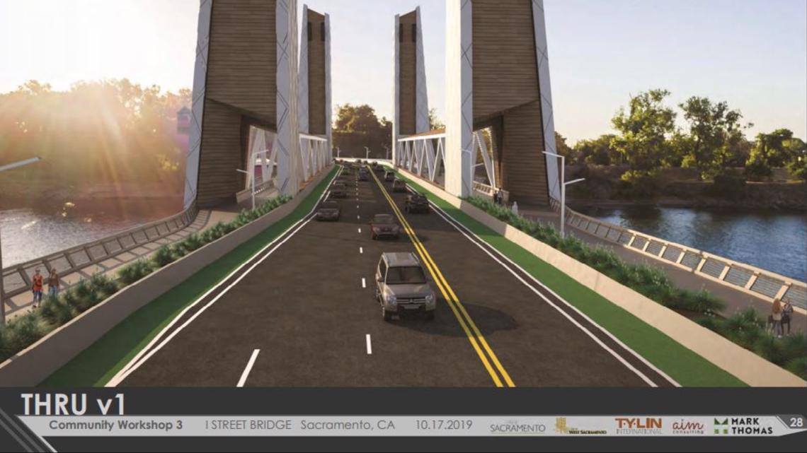 Photos: Artist renderings of the I Street Bridge remodel | abc10.com