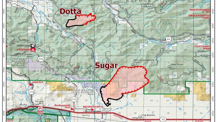 Beckwourth Complex Fire Plumas County: evacuations, maps, updates ...