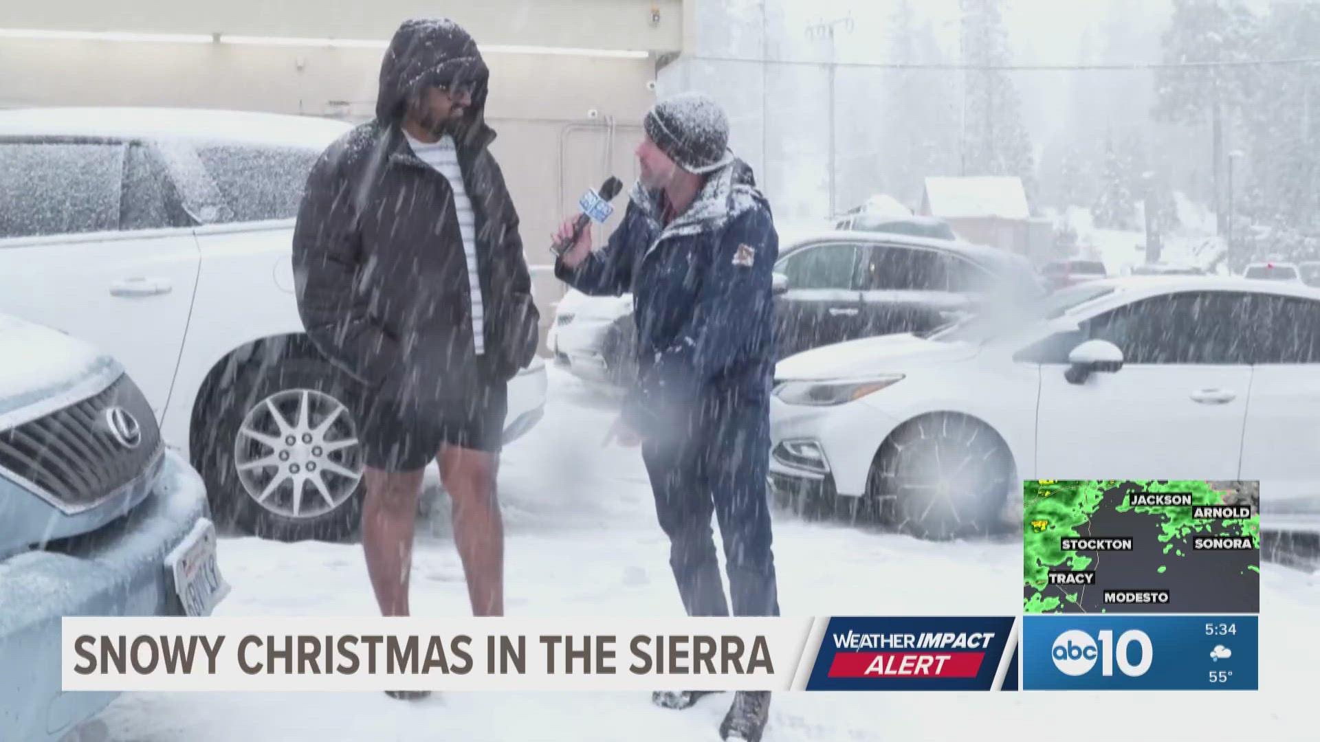 California Winter Storm: Holiday travel slows as snow, chain controls ...