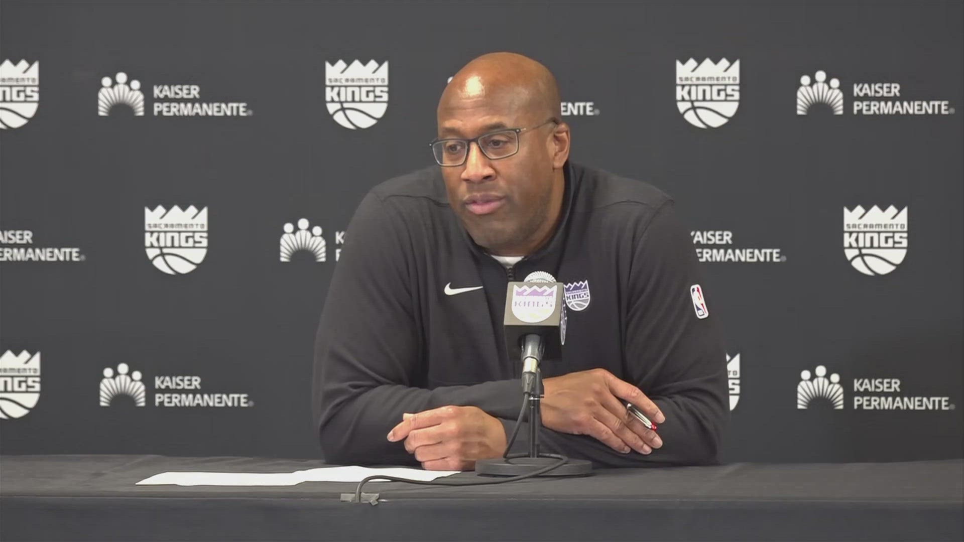 Head Coach Mike Brown | Sacramento Kings vs Washington Wizards - Post ...