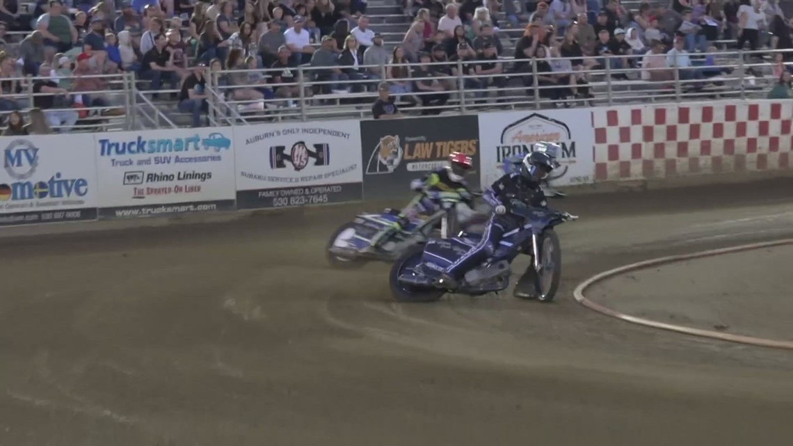 'Fast Fridays' motorcycle speedway racing takes center stage in Placer ...