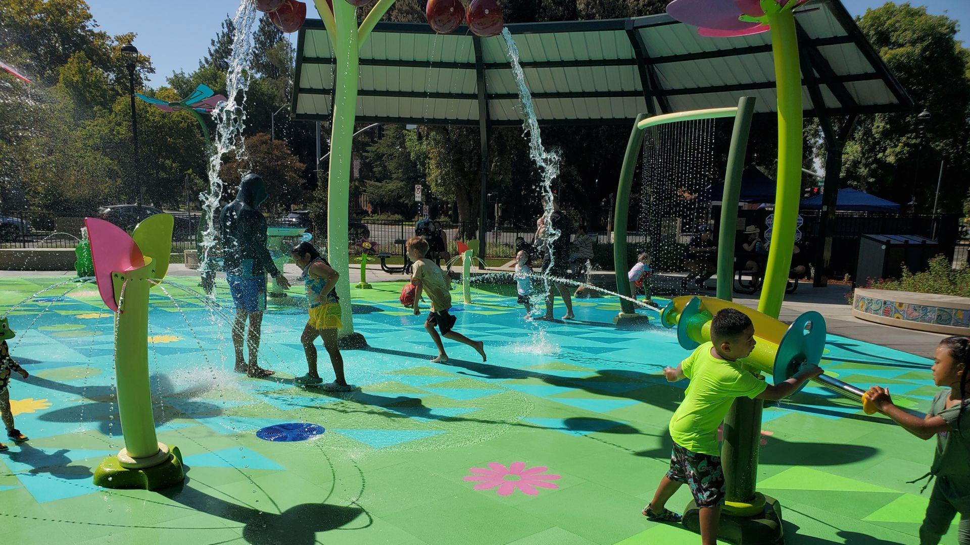 Natalie's Corner Splash Pad in Davis closes for maintenance, no ...