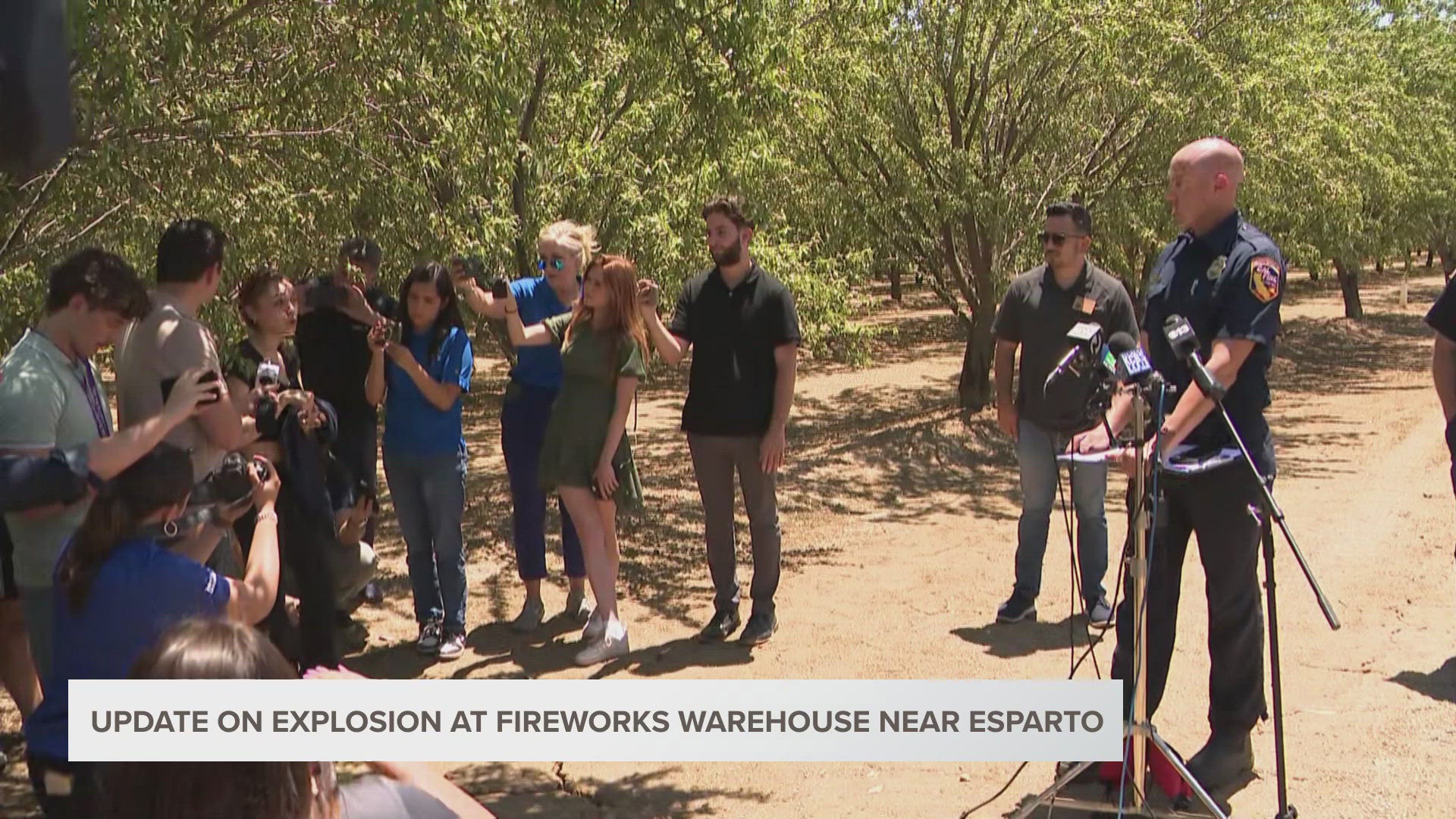 Family member speaks out during update on explosion at fireworks ...