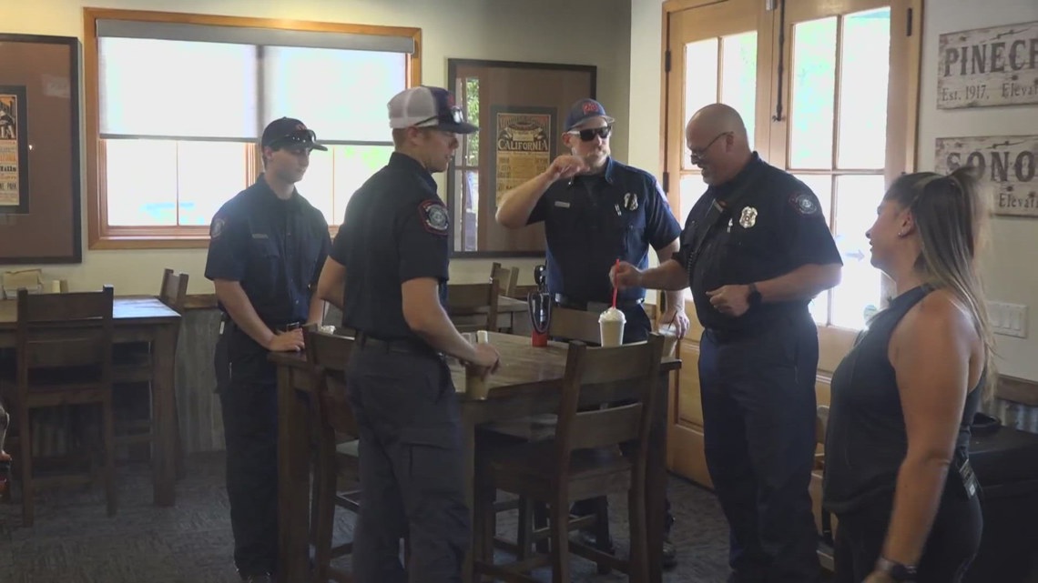 Copperopolis thanks first responders who saved the town from Aero Fire ...