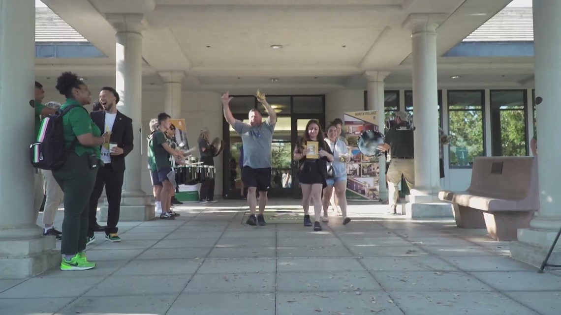 Sac State students, staff return to campus | abc10.com