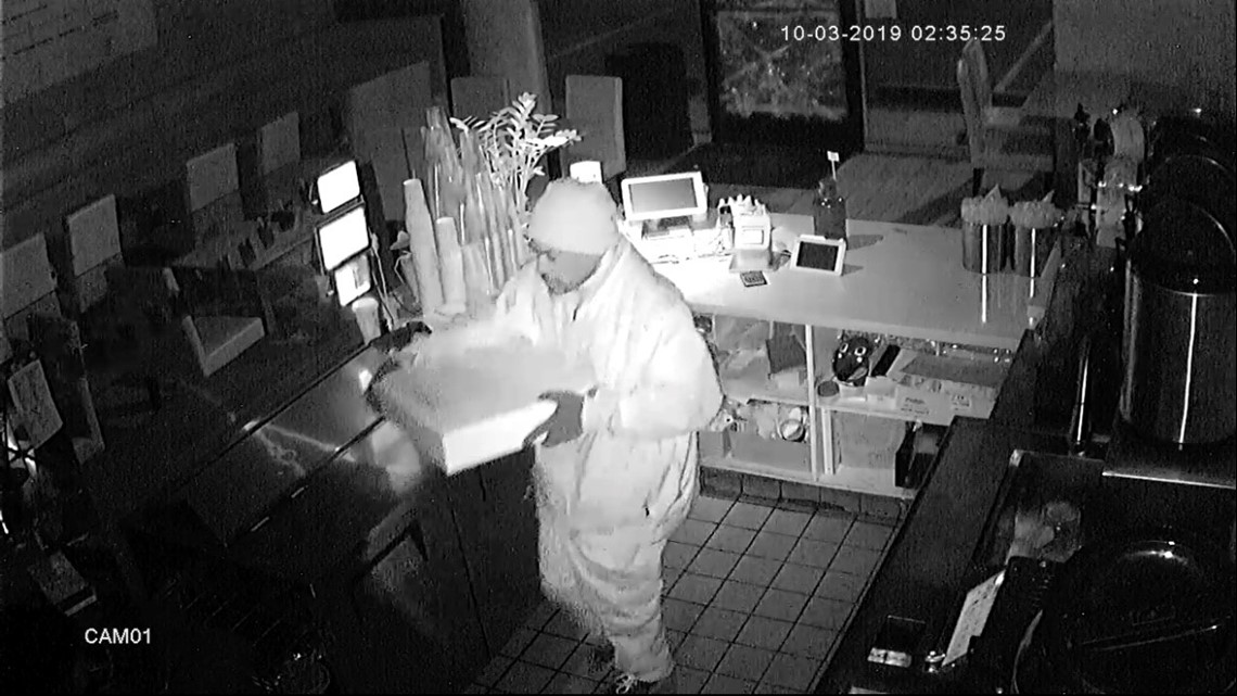 Surveillance footage catches would be thief emptying "Tea4 Boba ...