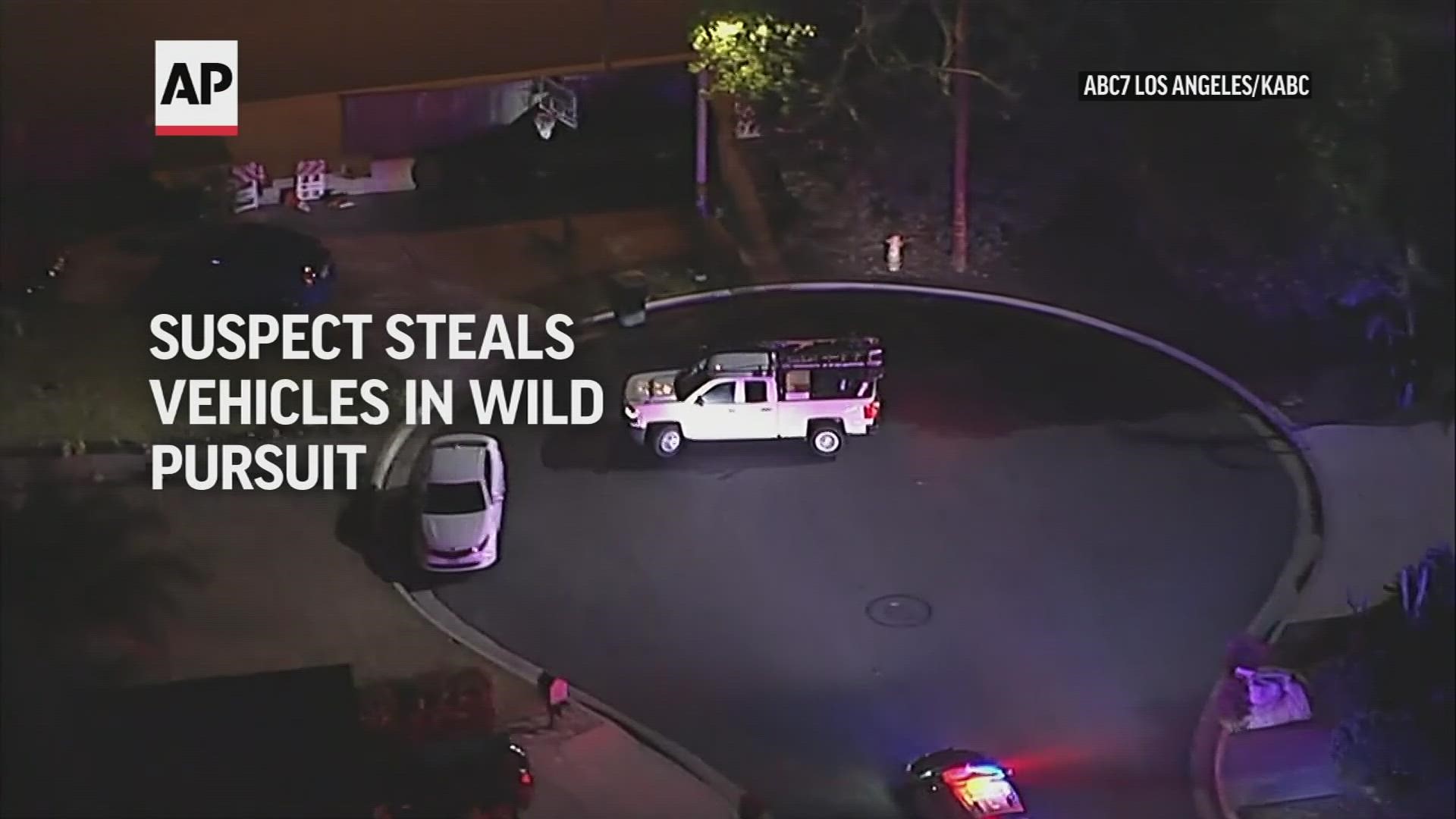 Charges for California driver who led police on wild pursuit | abc10.com