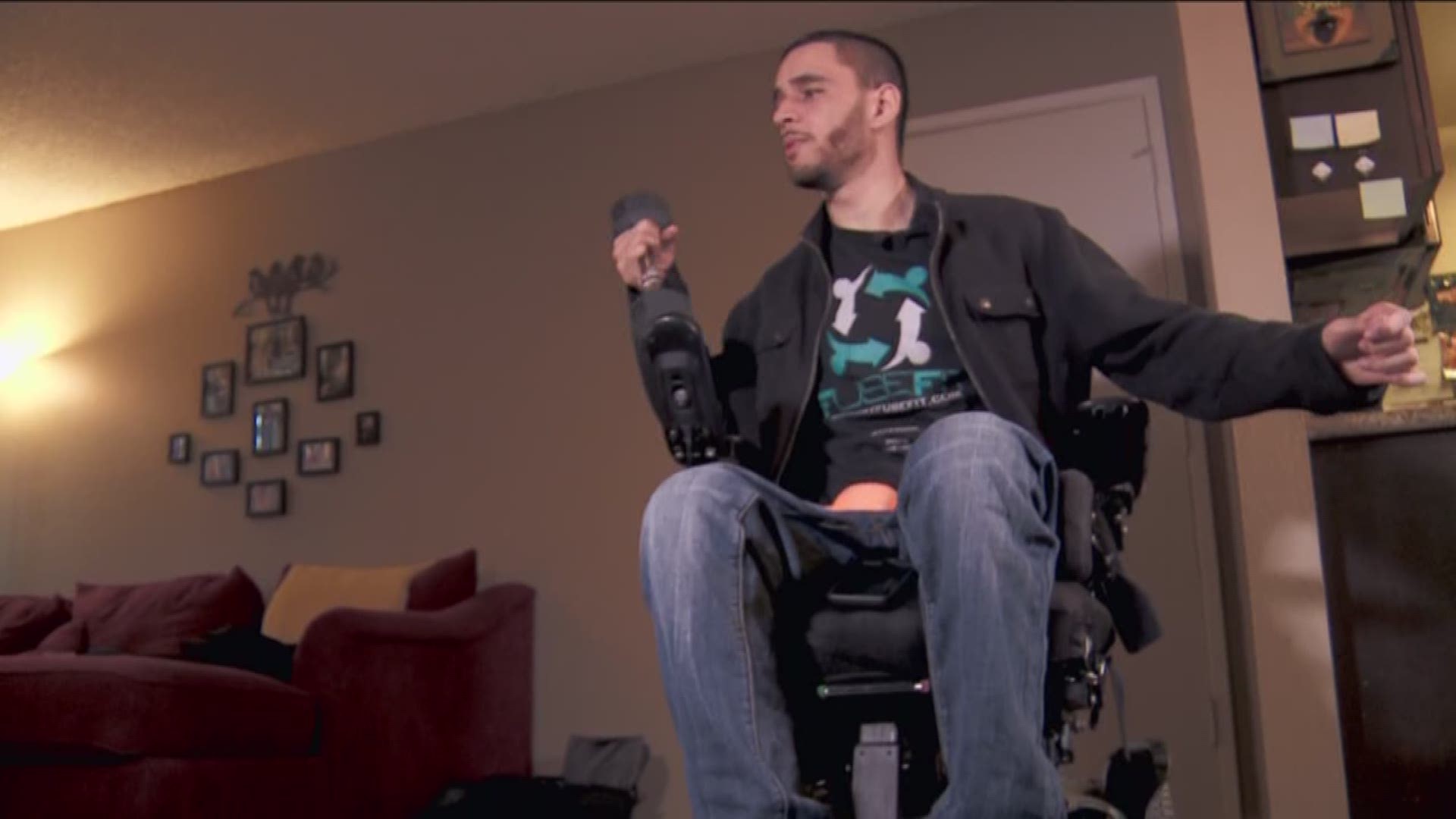 Paralyzed MMA fighter starts business helping the disabled get fit ...