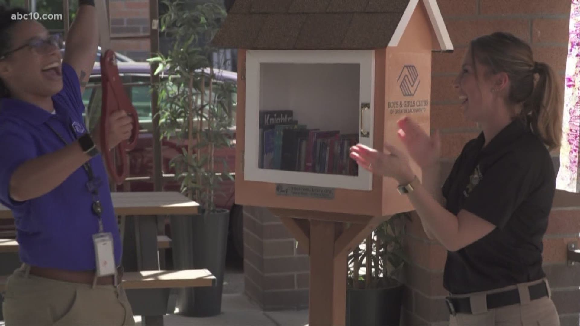 Youth in Sacramento County juvenile hall building little libraries for ...