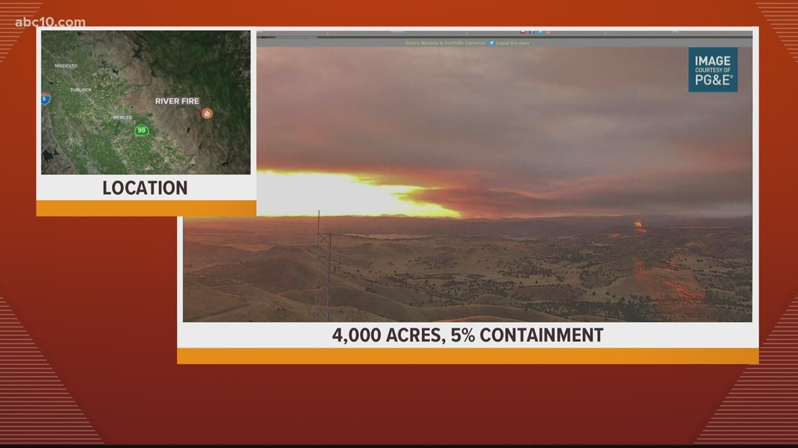 California Wildfires: River Fire explodes in size in Mariposa, Madera ...