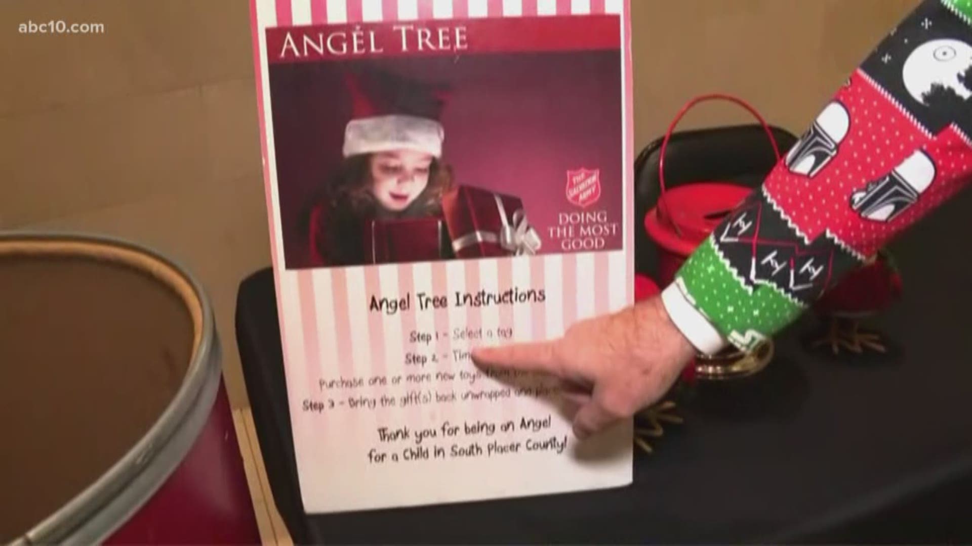 What is the Salvation Army's Angel Tree Toy Drive? | abc10.com