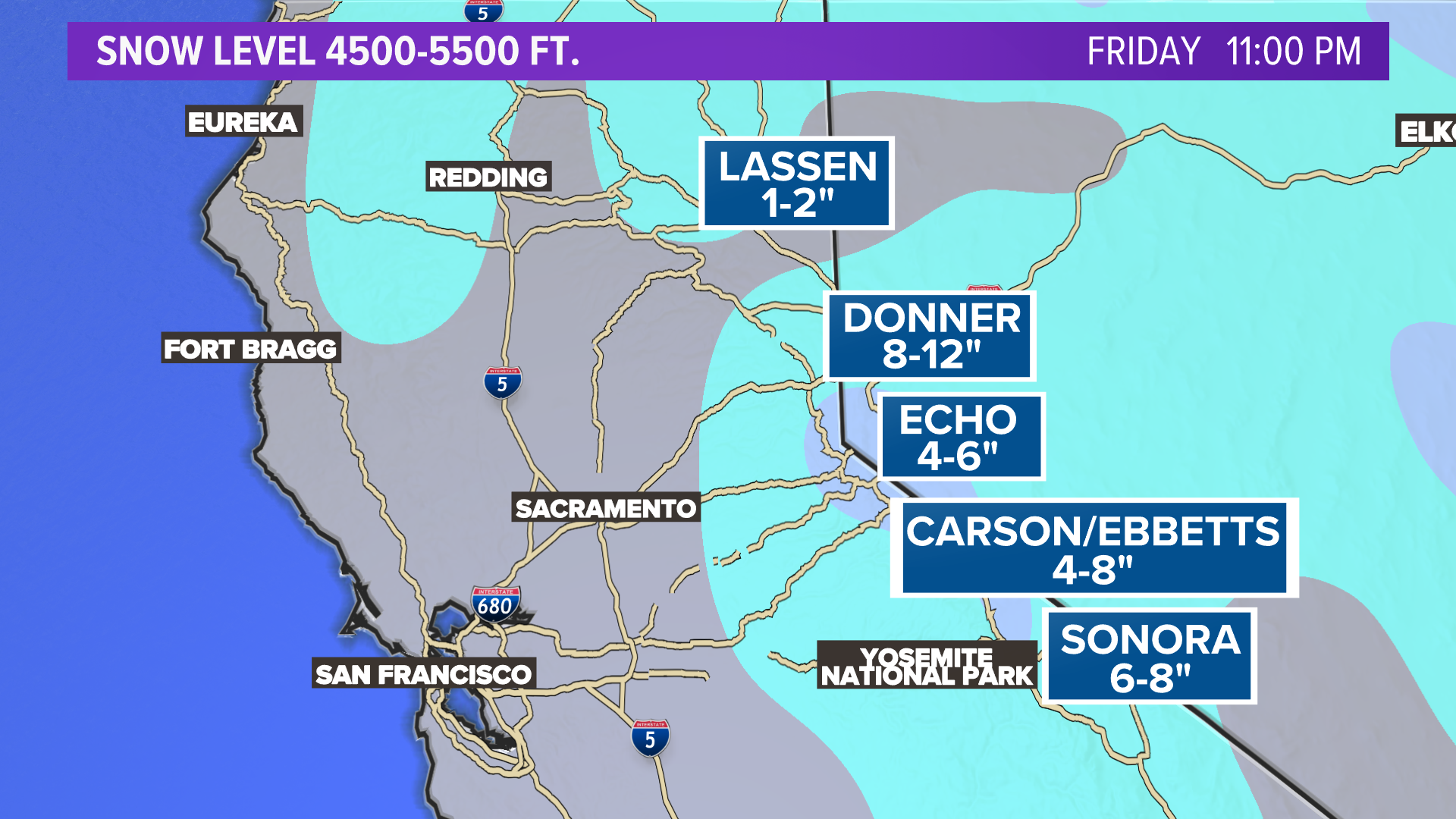 Late spring storm rolls through California | abc10.com