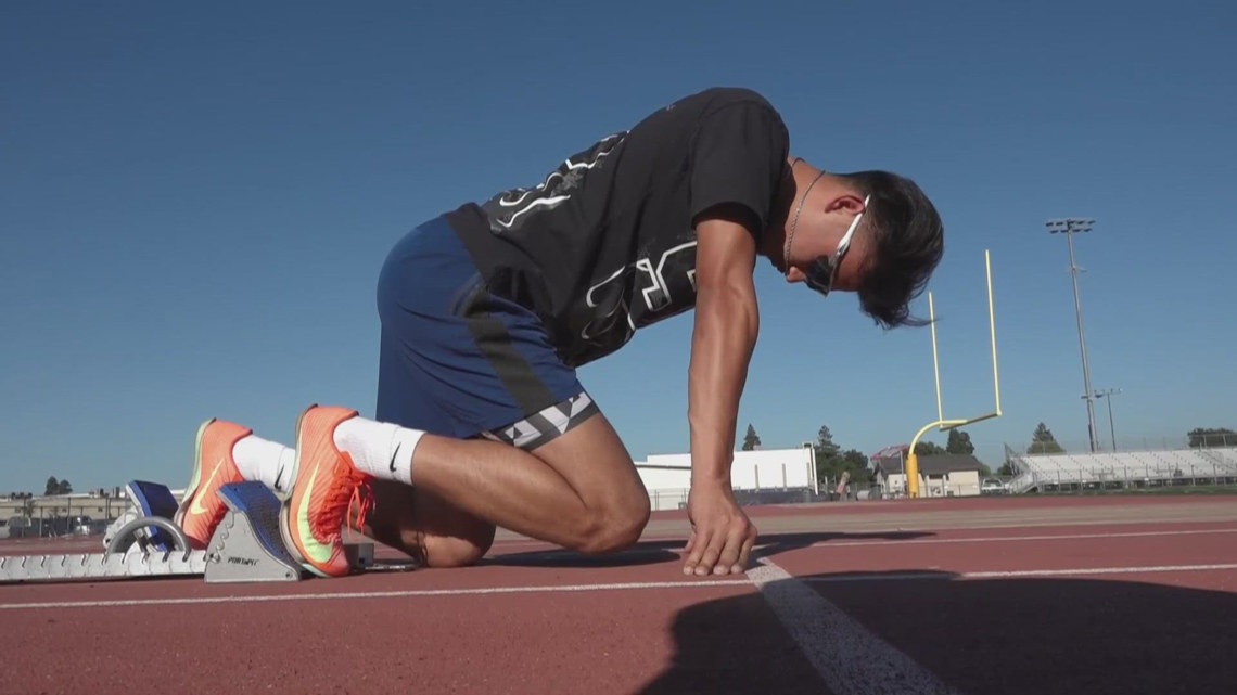 Elk Grove sprinter Cy Lugo captures State Gold in record-breaking 200 ...
