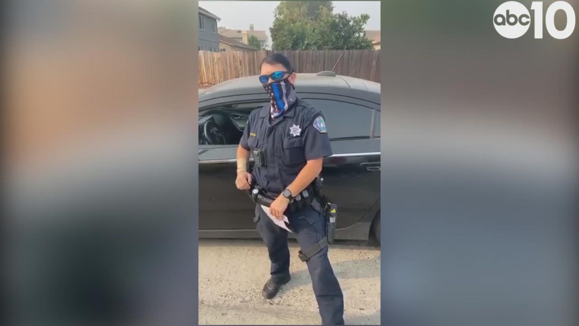 Video: Elk Grove police officer accused of harassing Black teenager ...