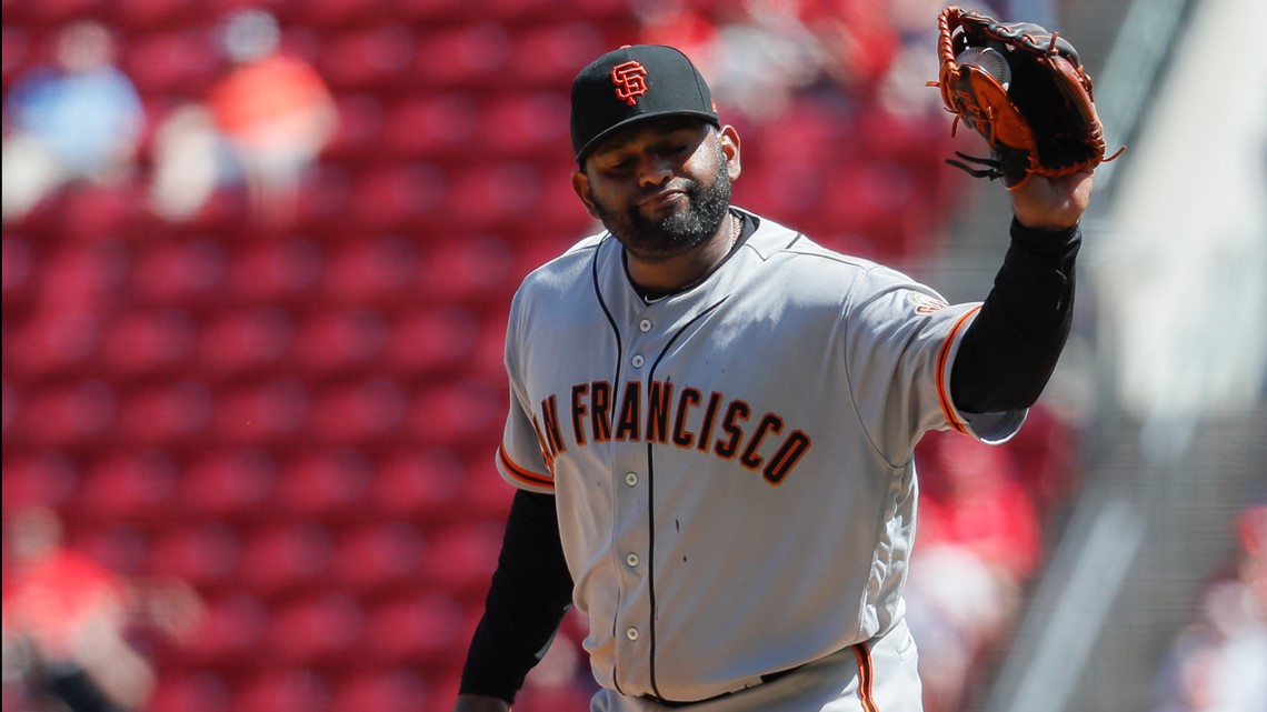 Bees swarm, Sandoval pitches, Giants fall 12-4 | abc10.com