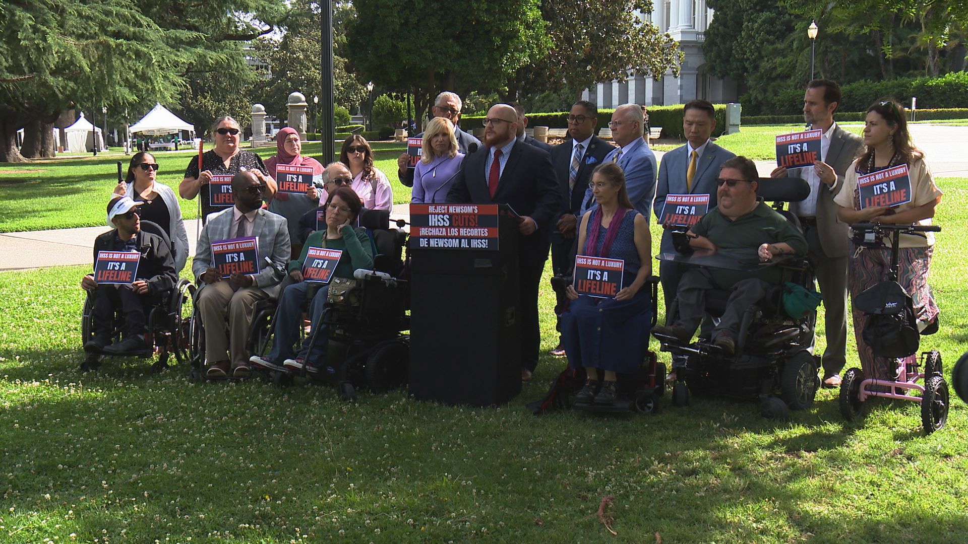 'People are absolutely terrified' | Disability rights advocates make ...