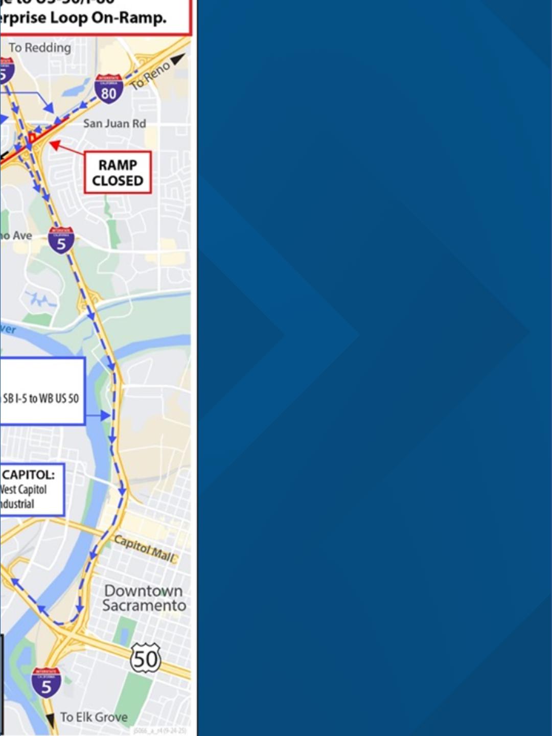 Caltrans plans 55-hour closure of Westbound I-80 to I-5 interchange ...