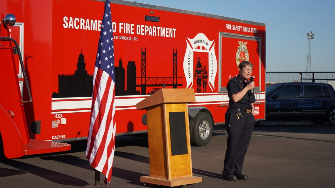 Sacramento Fire Department longest-serving female firefighter | abc10.com