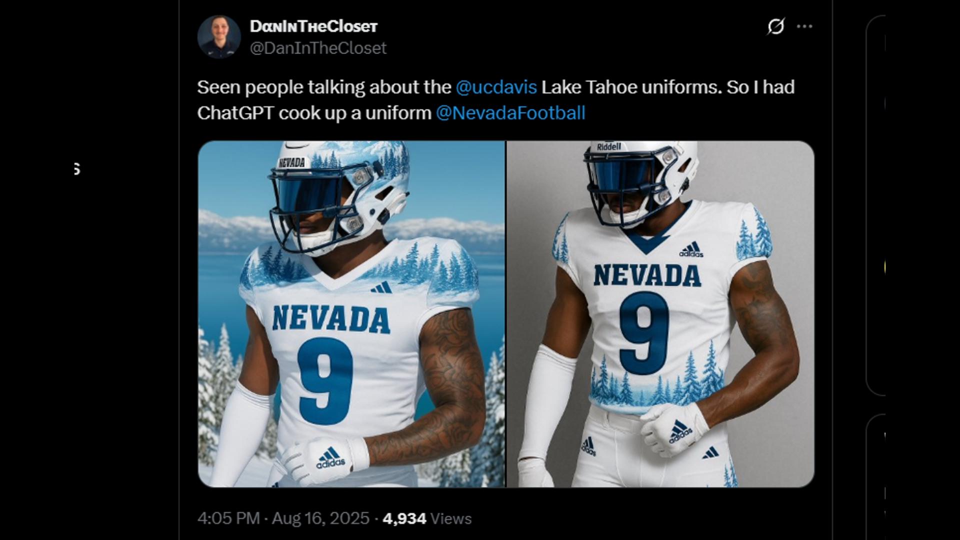 UC Davis' Lake Tahoe helmets spark rivalry with Nevada Wolf Pack ...