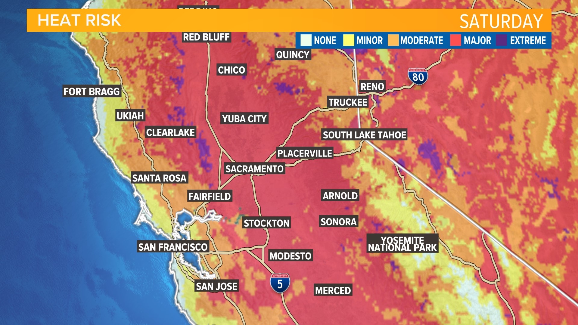 Dangerous heat could break records this weekend in California | abc10.com