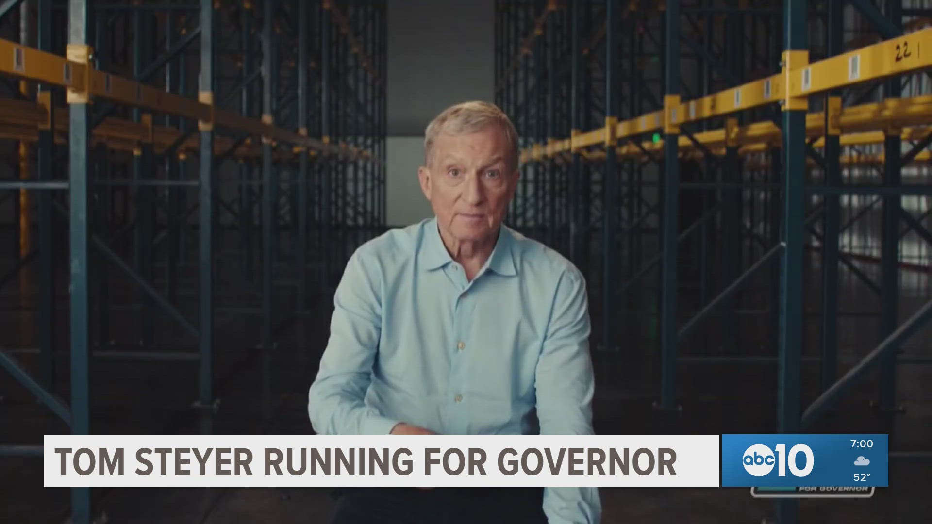 Tom Steyer announces run for California Governor | abc10.com