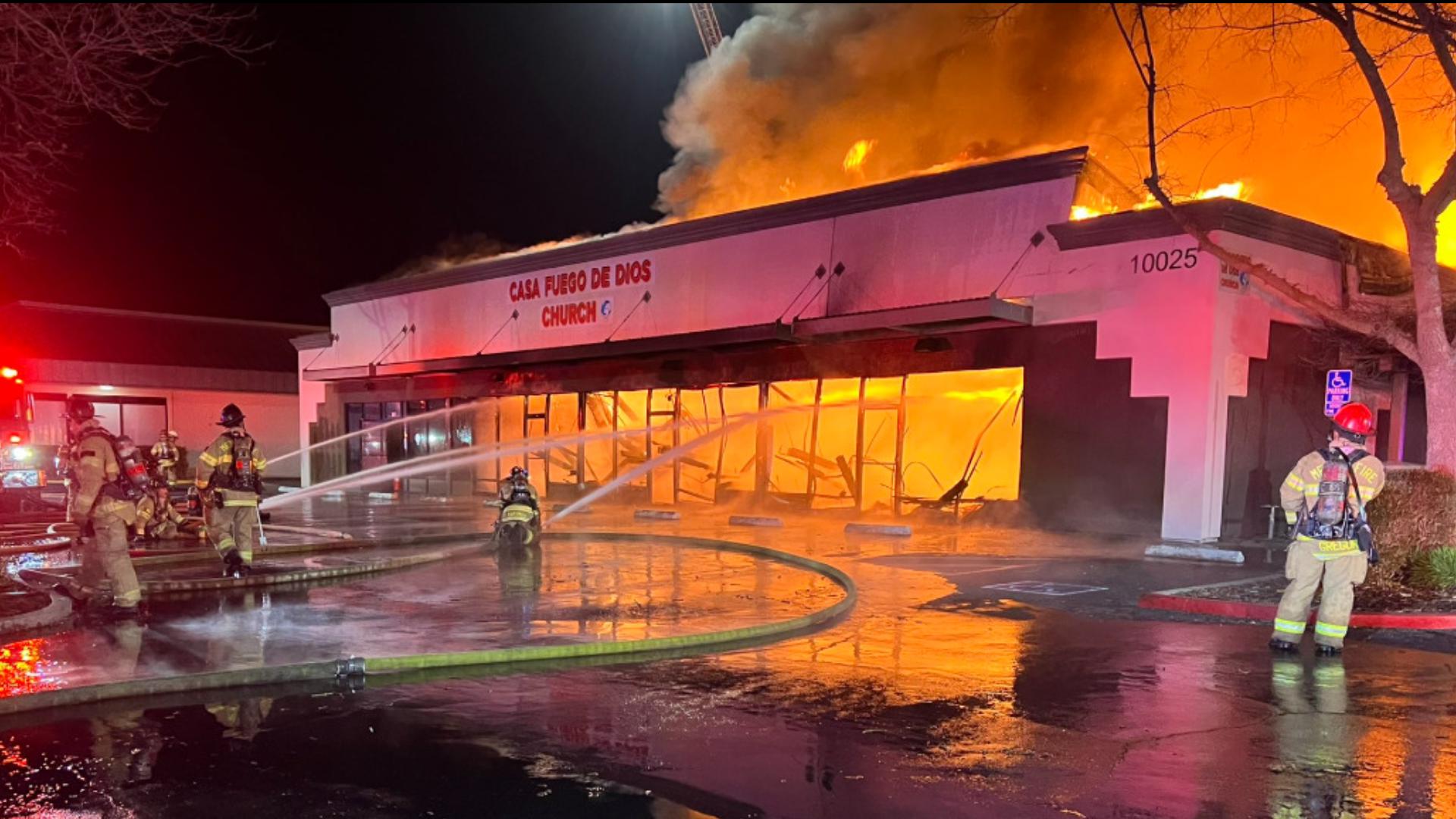 Rancho Cordova church fire under investigation | abc10.com