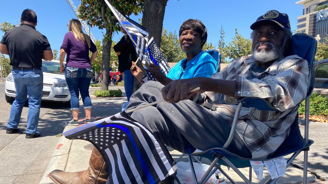 Jimmy Inn: Stockton shows support for fallen officer | abc10.com