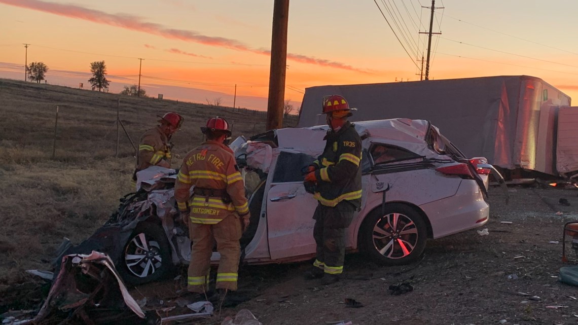 4 hospitalized in Sacramento County after rollover accident | abc10.com