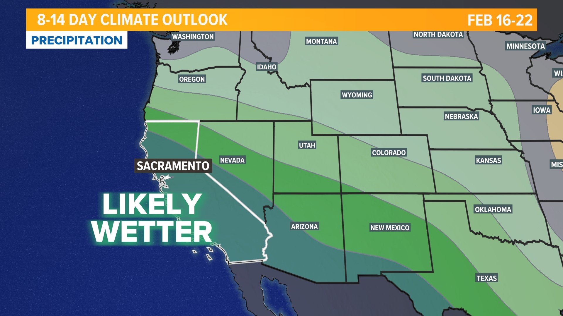 Dry weekend ahead following extremely wet period for California | abc10.com