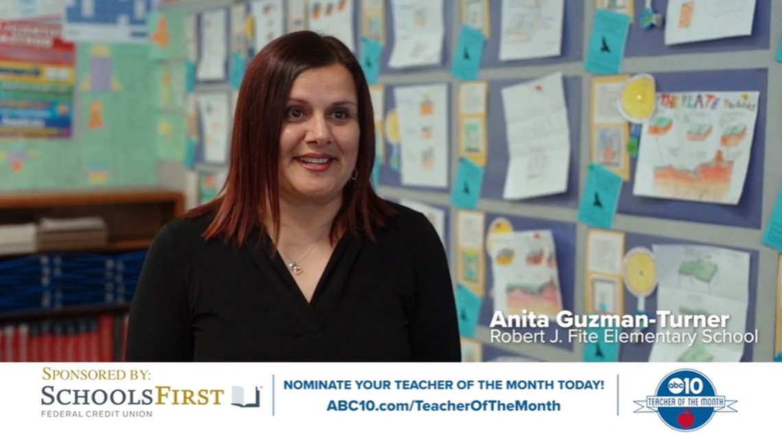 August 2022: ABC10's Teacher of the Month is Teacher Anita Guzman ...