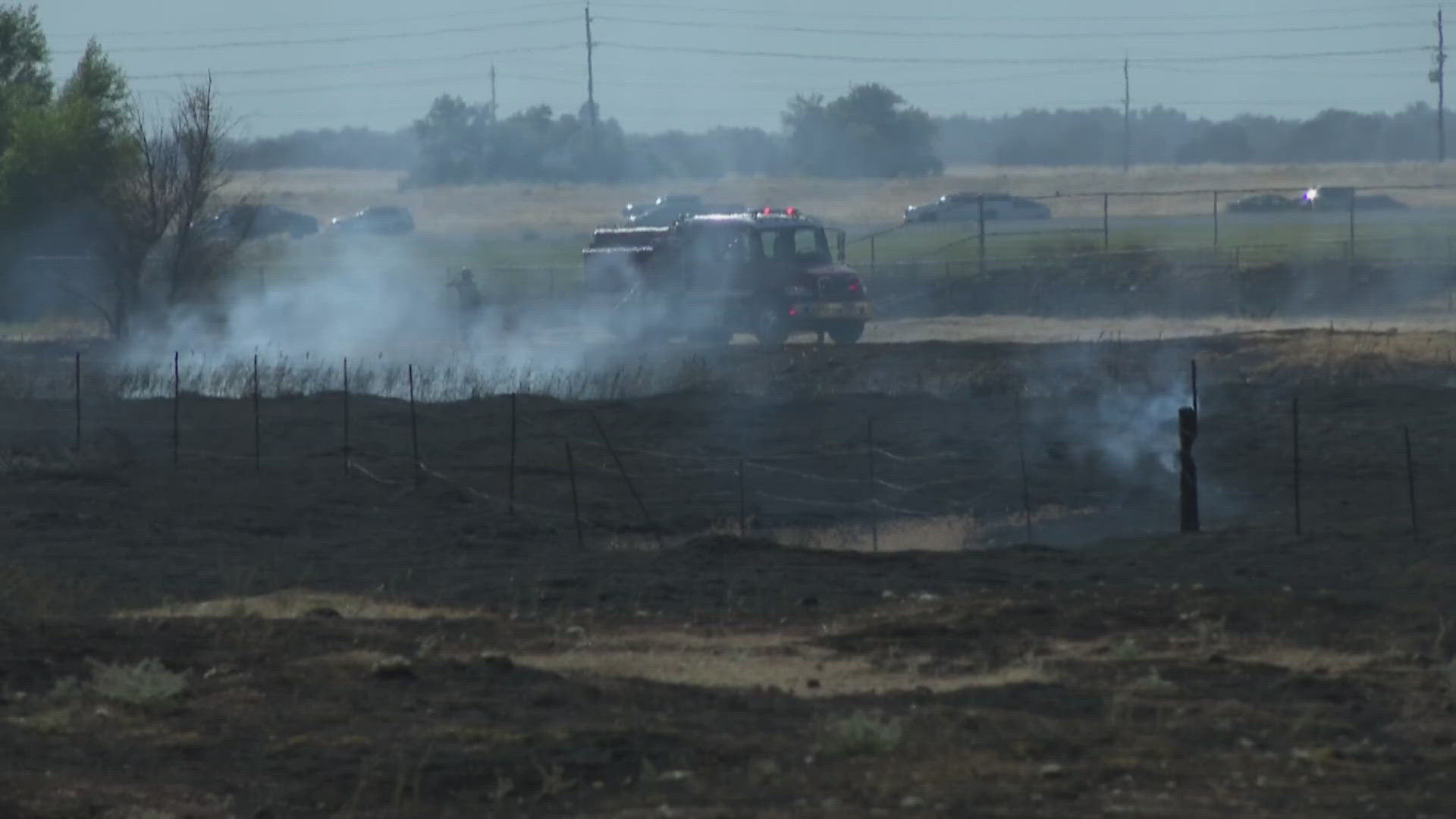 Ranch Fire near Rocklin | Grass fires impact Highway 65 in Placer ...