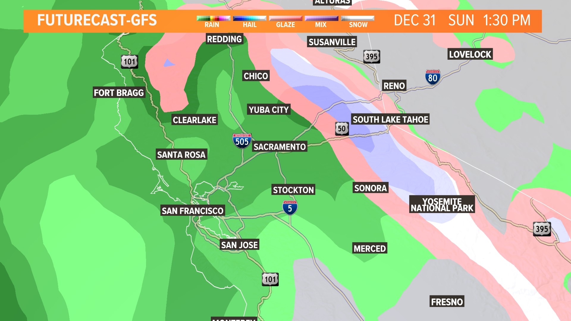Northern California weather: Storms stack up into the new year | abc10.com