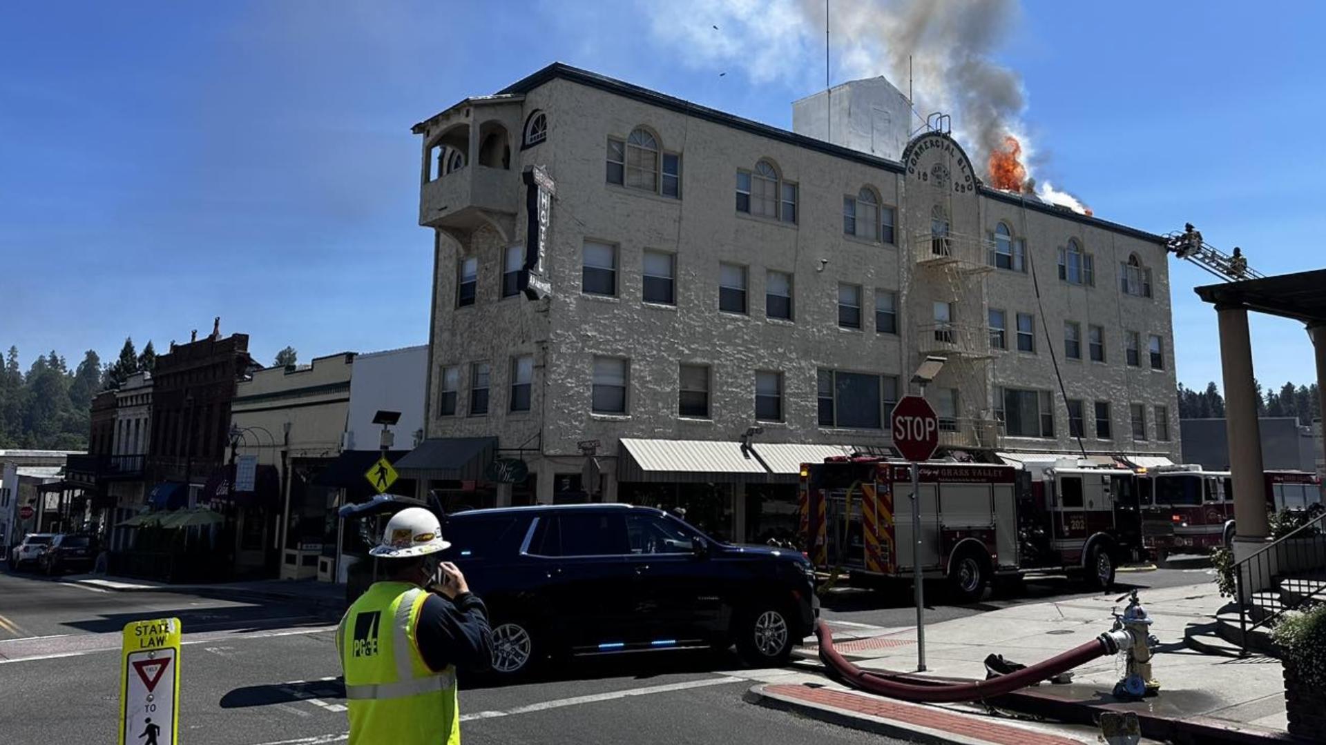 Grass Valley firefighters hurt, 2 seniors hurt after fire | abc10.com