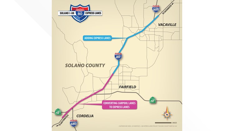 Solano Express Lanes Project seeks to reduce congestion on I-80 | abc10.com