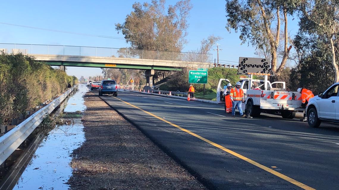 Photos: Highway 99 flooding in San Joaquin County | abc10.com