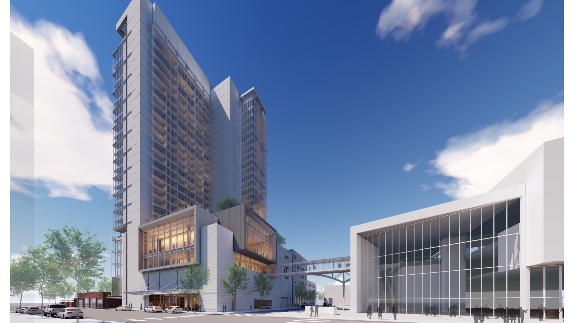 Sacramento mayor announces plans for 28-story downtown hotel | abc10.com